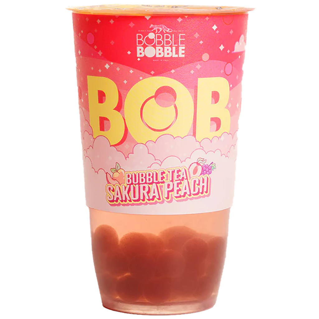 BOB Sakura Peach bubble tea 360ml webshop | Online rendelés és ...